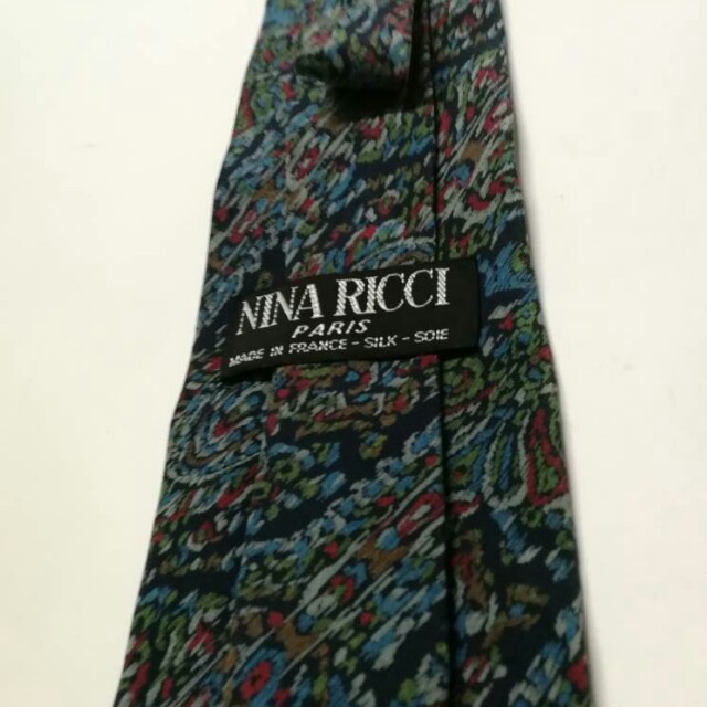 Nina Ricci Art Motive Silk Ties, Men's Fashion, Watches & Accessories ...