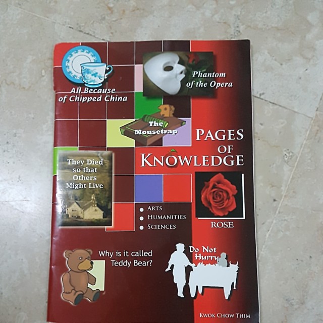 Pages of Knowledge, Hobbies & Toys, Books & Magazines, Fiction & Non ...