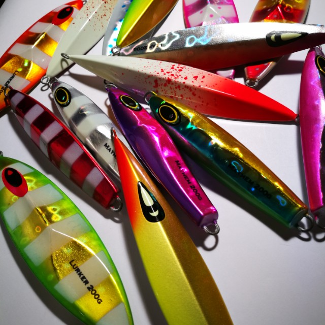 PFS Slow Jigs 200 grams, Sports Equipment, Exercise & Fitness, Toning ...