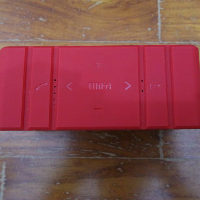 Red Mifa F6 Outdoor Bluetooth Speaker, Health & Nutrition, Health ...