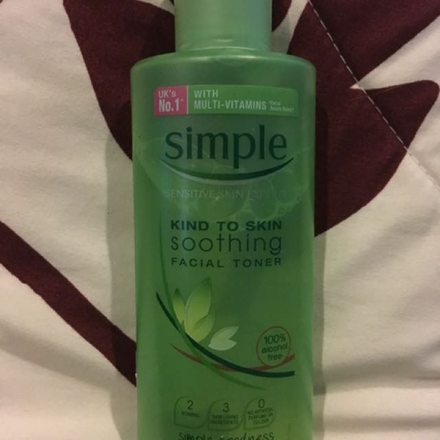 Simple Facial Toner, Beauty & Personal Care, Face, Face Care on Carousell