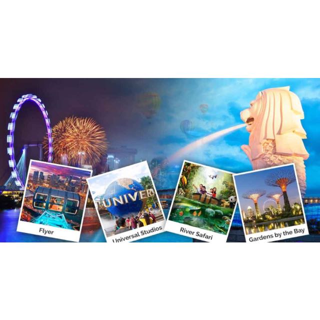 Singapore attractions e-ticket, Tickets & Vouchers, Local Attractions ...