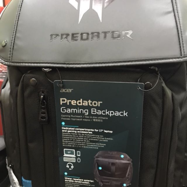 Acer Predator Backpack Men S Fashion Bags Briefcases On Carousell