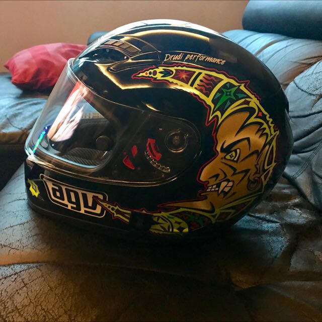 AGV Grid VR Half Sun Half Moon, Motorcycles, Motorcycle Apparel on ...