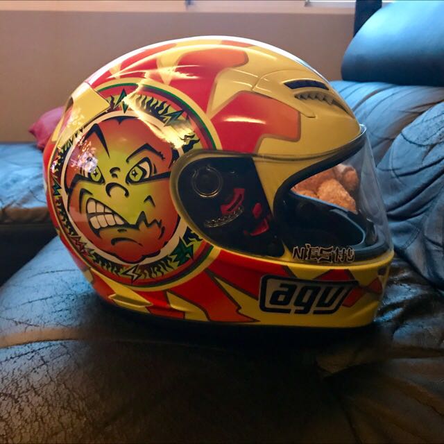AGV Grid VR Half Sun Half Moon, Motorcycles, Motorcycle Apparel on ...