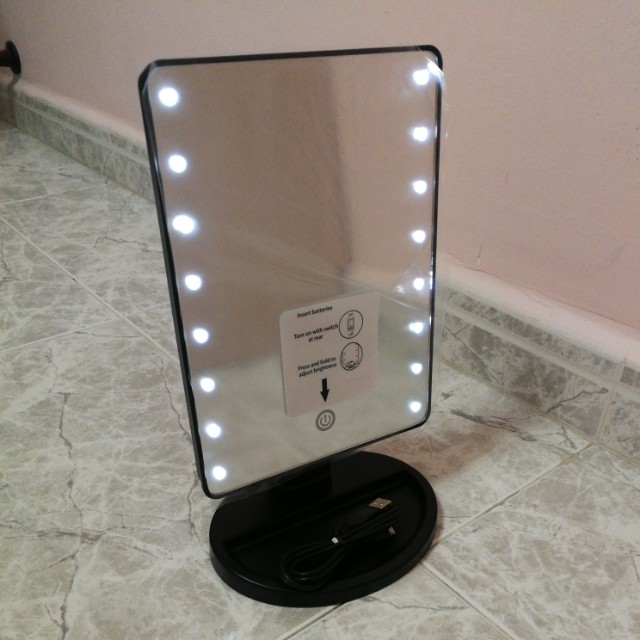 BNIB LED Mirror, Furniture & Home Living, Home Decor, Mirrors on Carousell