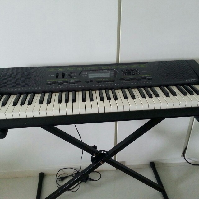 Casio Keyboard CTK 2000, Hobbies & Toys, Music & Media, Musical ...