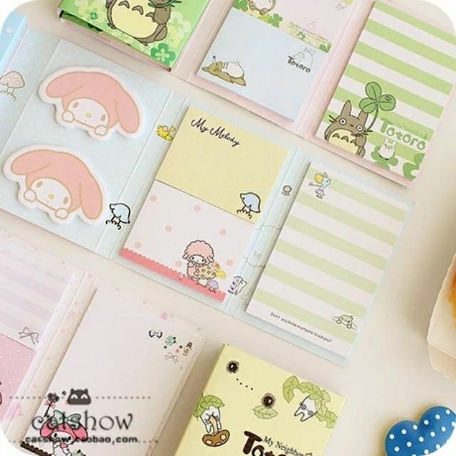 Character Sticky Notes Post It, Hobbies & Toys, Stationary & Craft ...