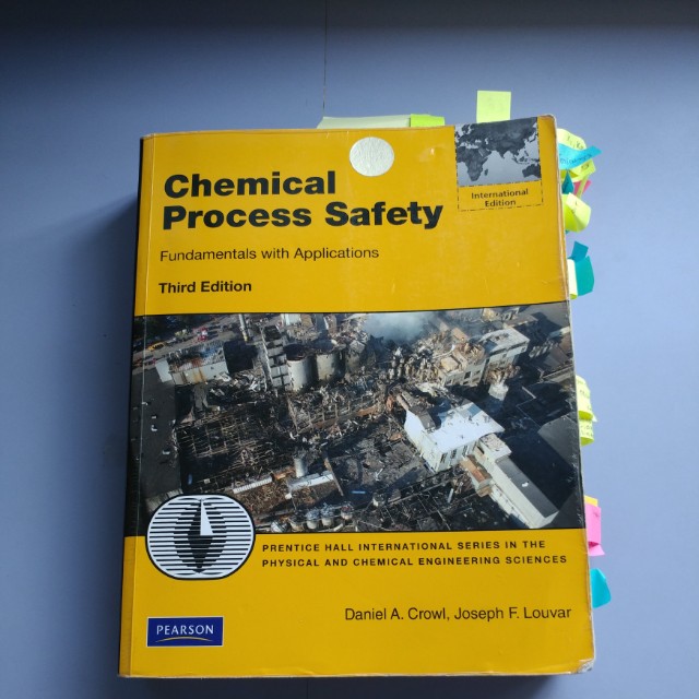 CN 3135 chemical process safety text book, Books & Stationery ...