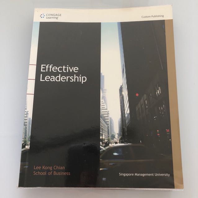 Effective Leadership Textbook 2014 edition, Hobbies & Toys, Books ...
