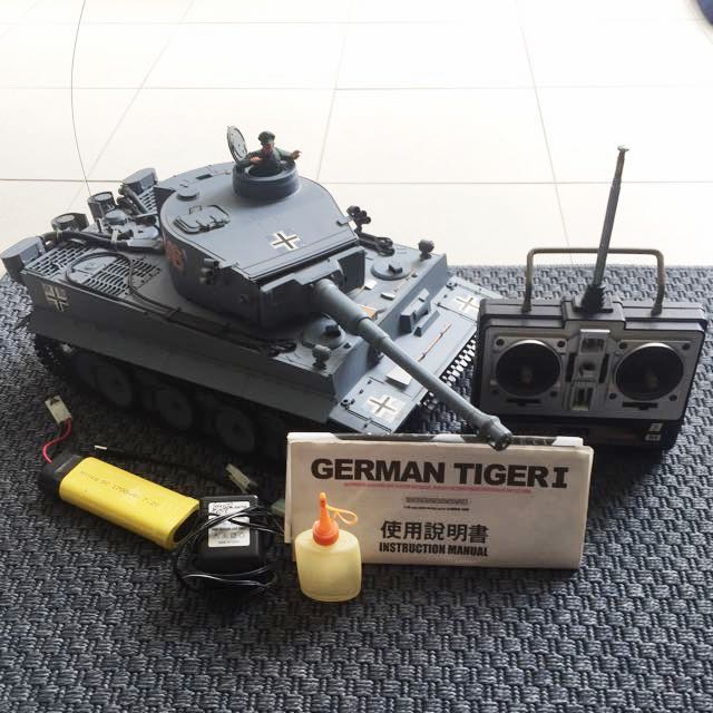 German Tiger 1 Tank (Remote Control), Hobbies & Toys, Toys & Games on ...