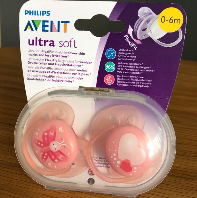 Philips Avent Pacifier - Ultra Soft, Babies & Kids, Nursing & Feeding ...