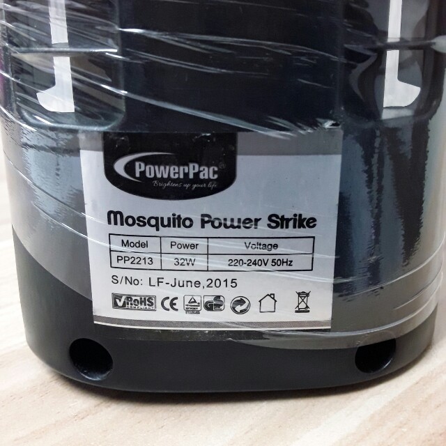 PowerPac Mosquito Power Strike / Electronic Insect Killer 60m2, TV ...
