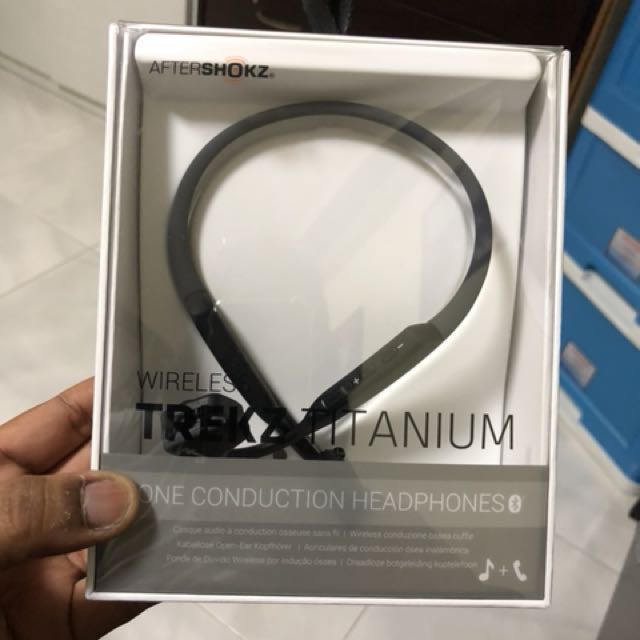 TREKS Titanium Bone Conduction Headphones, Audio, Headphones & Headsets ...
