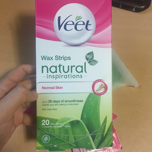 Veet wax (with extra wipes!), Beauty & Personal Care, Bath & Body, Body ...