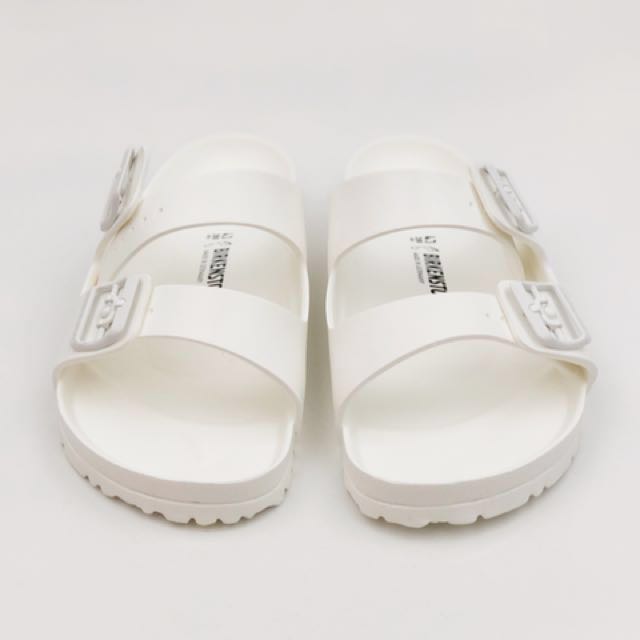 27cm Birkenstock Arizona Triple White EVA, Men's Fashion, Footwear ...