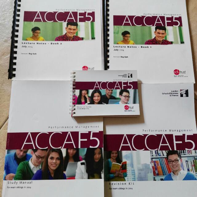ACCA textbooks F5, Hobbies & Toys, Books & Magazines, Textbooks on ...