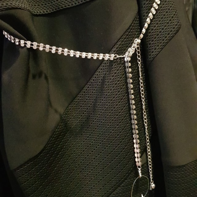 $20 now! Aldo diamond chain belt, Luxury, Accessories on Carousell