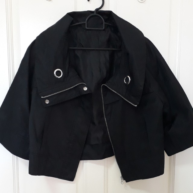 Black Light Jacket, Women's Fashion, New Undergarments & Loungewear on ...