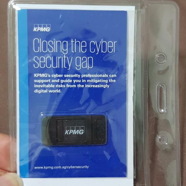 (BN) KPMG laptop webcam cover, Computers & Tech, Laptops & Notebooks on ...