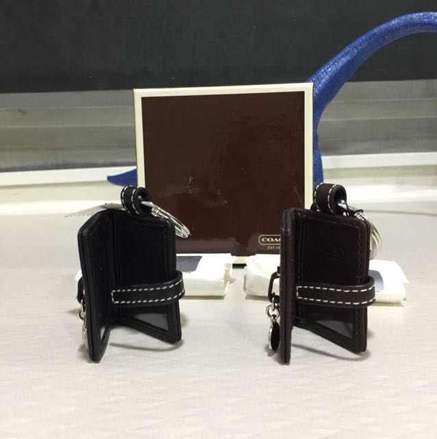 Coach key ring with photobook, Luxury, Accessories on Carousell