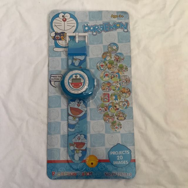 Doraemon Projection Watch, Hobbies & Toys, Toys & Games on Carousell