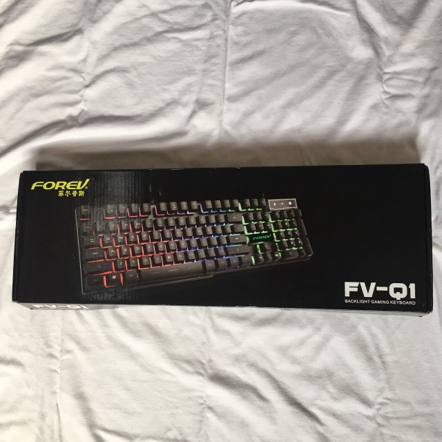 Gaming Keyboard (FOREV FV-Q1), Computers & Tech, Parts & Accessories ...
