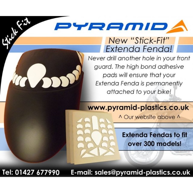 Honda X-ADV (2017+) Pyramid Plastics Front Fender Extender, Motorcycles ...