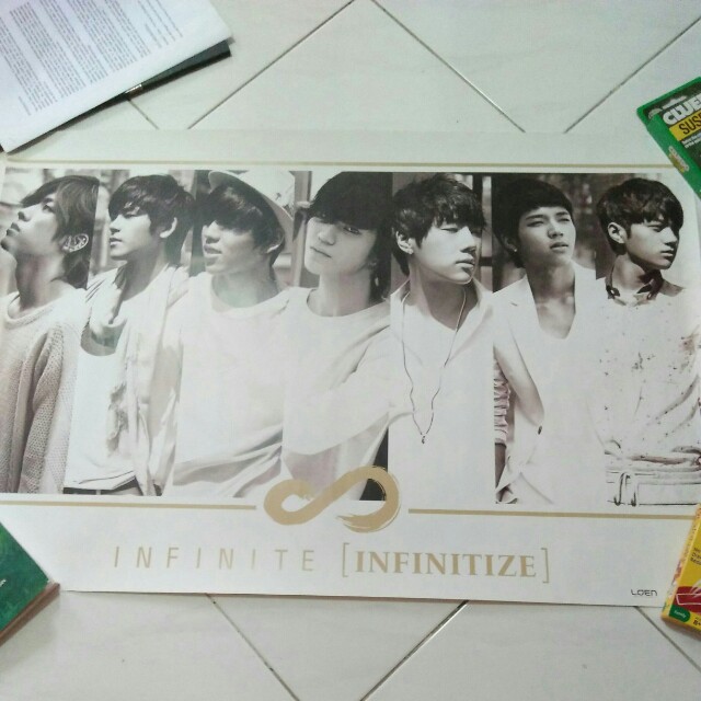 Infinite Infinitize Original Poster, Hobbies & Toys, Collectibles ...