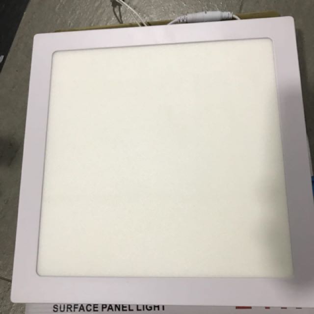 LED 24 Watt Surface Panel Light, Furniture & Home Living, Lighting ...