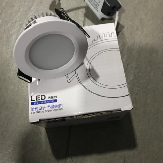 LED 3Watt Ceiling downlight, Furniture & Home Living, Lighting & Fans ...