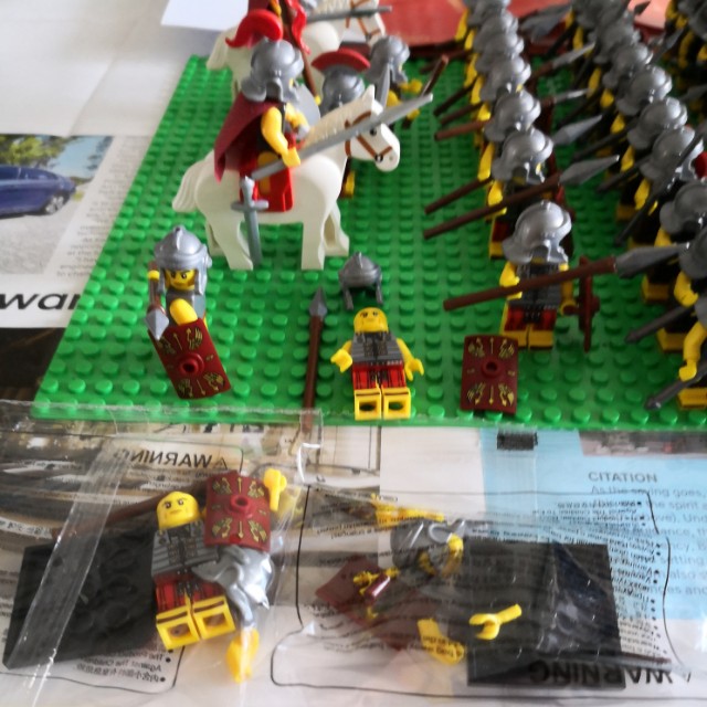 Lego Roman Minifig (Compatible), Hobbies & Toys, Toys & Games on Carousell