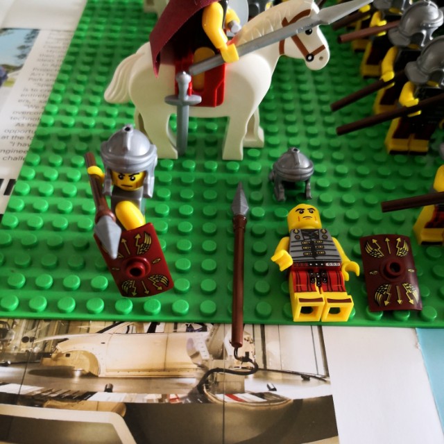 Lego Roman Minifig (Compatible), Hobbies & Toys, Toys & Games on Carousell