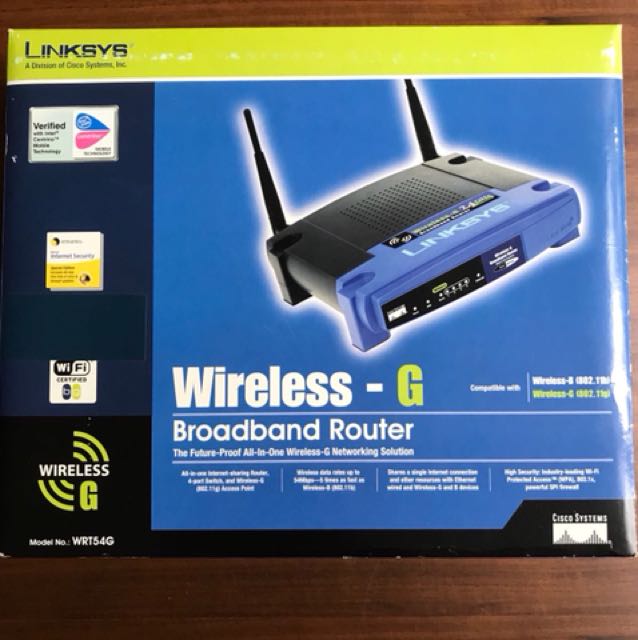 Linksys Wireless G Router Computers Tech Parts Accessories Networking On Carousell