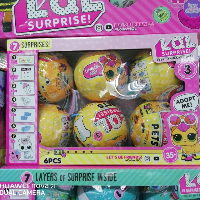 L.O.L. Surprise! Pets Series 3 (6-Pack) , Babies & Kids, Infant ...