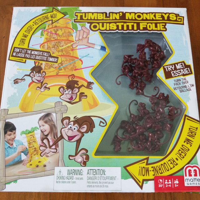 Mattel - Tumblin' Monkeys, Hobbies & Toys, Toys & Games on Carousell