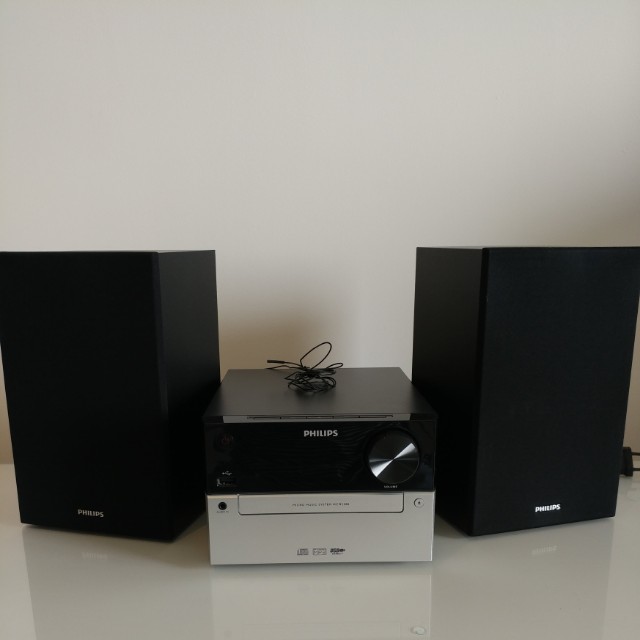 Philips Mini HiFi set, Audio, Portable Audio Accessories on Carousell