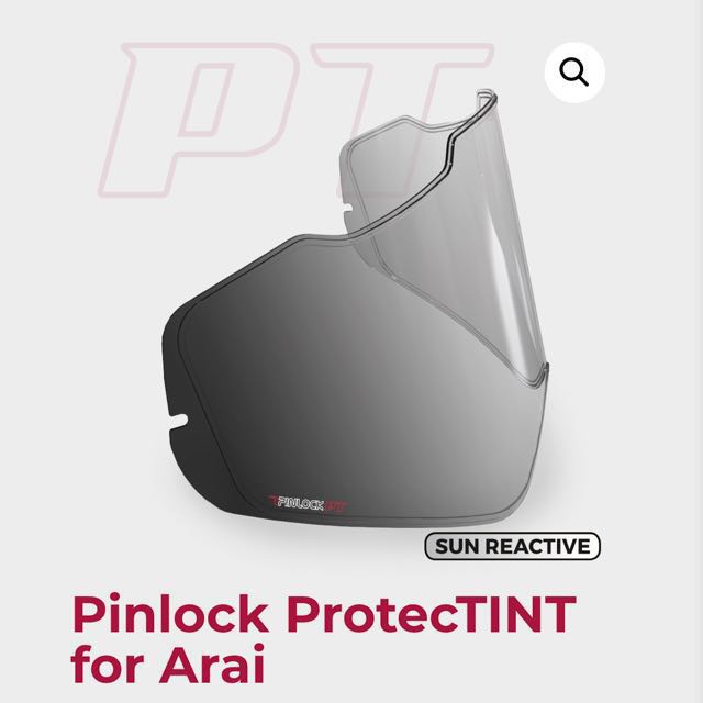 Pinlock ProtecTINT for Arai Tour Cross Helmets, Motorcycles, Motorcycle ...