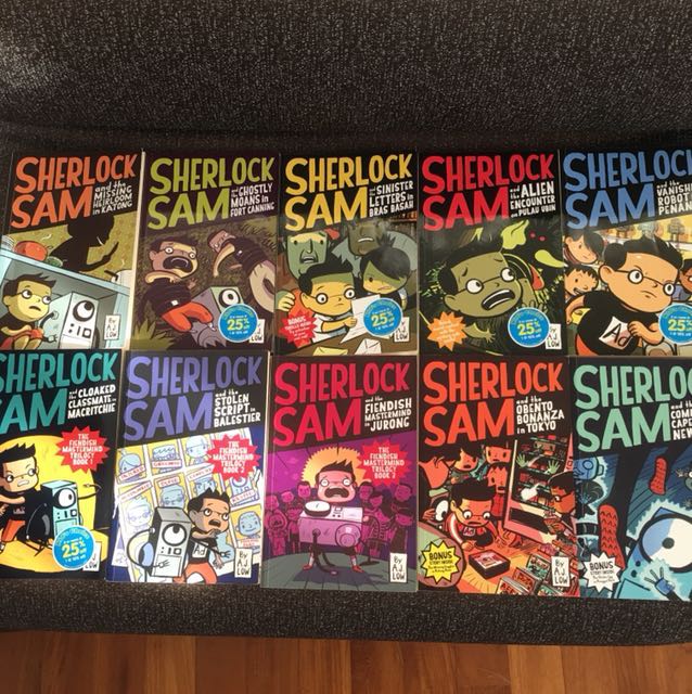 Sherlock Sam series(book 1-6), Hobbies & Toys, Books & Magazines ...