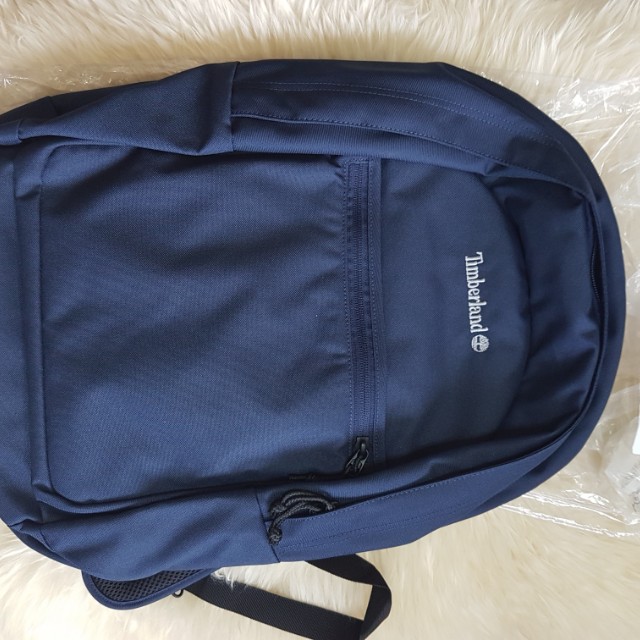 Timberland backpack for laptop Blue, Men's Fashion, Bags, Briefcases on ...