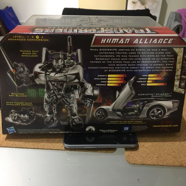 Transformers Human Alliance Sideswipe & Sergeant Epps, Hobbies & Toys ...