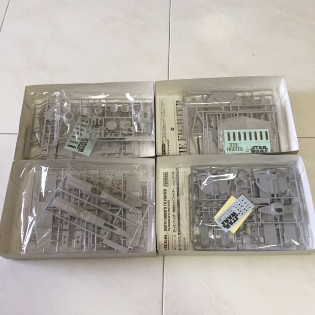 1/72 Star Wars Model Kits x 4 (Fine Molds), Hobbies & Toys, Toys ...