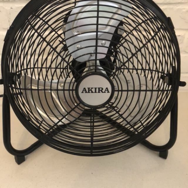 Beautiful Akira black velocity fan - almost new!, TV & Home Appliances ...