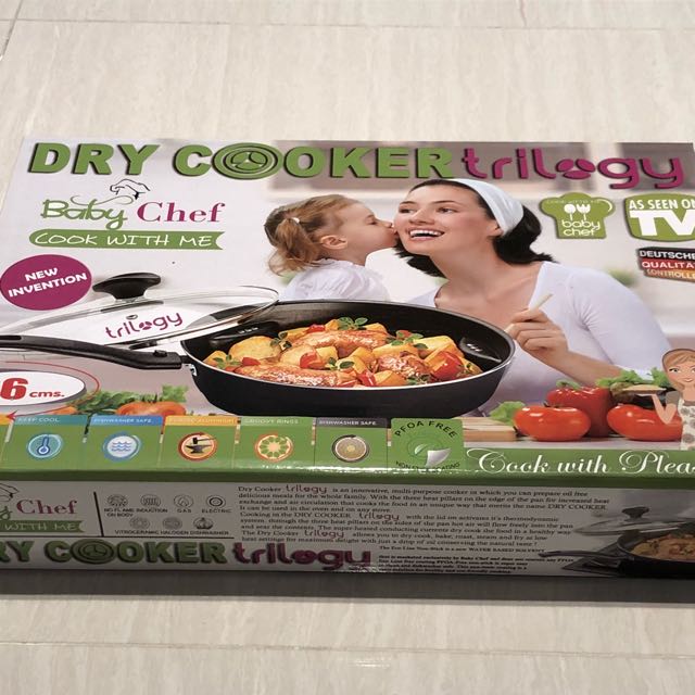 Dry Cooker Trilogy Frying Pan, TV & Home Appliances, Kitchen Appliances ...