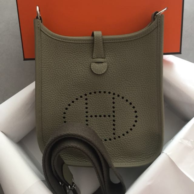 Hermes Mini Evelyn, Luxury, Bags & Wallets on Carousell
