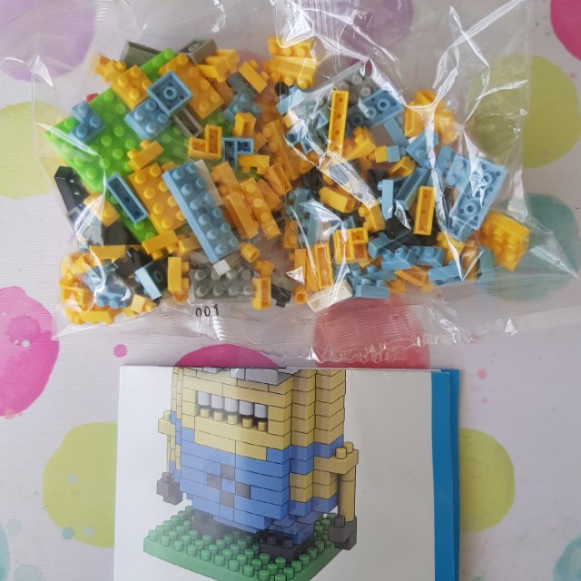 Minion Nano Block, Hobbies & Toys, Toys & Games on Carousell