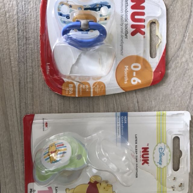 Nuk pacifiers, Babies & Kids, Nursing & Feeding, Breastfeeding & Bottle ...