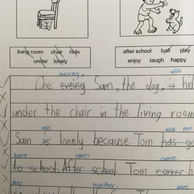 P1 Let’s Write (School Worksheets), Hobbies & Toys, Books & Magazines ...