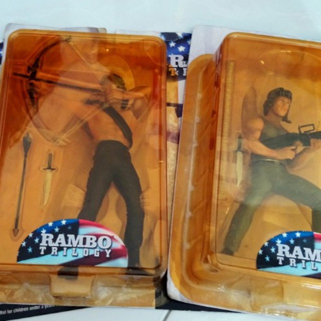 Rare Rambo toy figurine, Hobbies & Toys, Toys & Games on Carousell