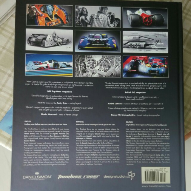 the timeless racer artbook by Daniel simon, Hobbies & Toys, Books ...